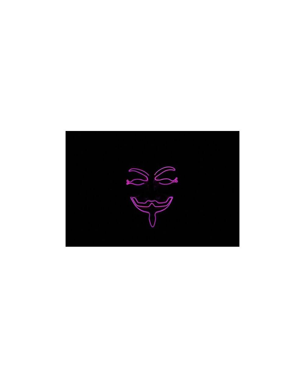 Masque Lumineux Guy Fawkes Anonymous