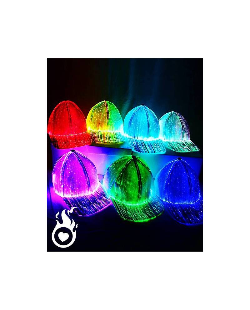 LED Optical Fiber Cap: FREE & Fast LED Cap Delivery!