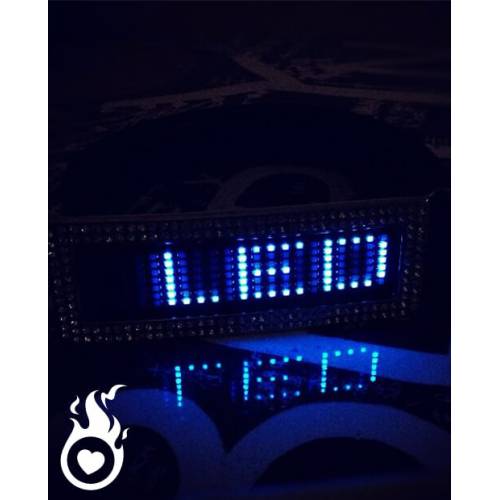 BLUE BELT, BELT LIGHT LED PROGRAMMABLE