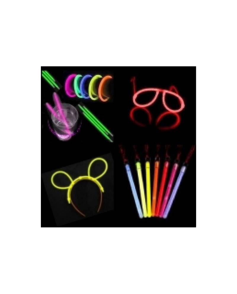 Bâton Fluorescent Lumineux, Multiples Couleurs Fluorescentes